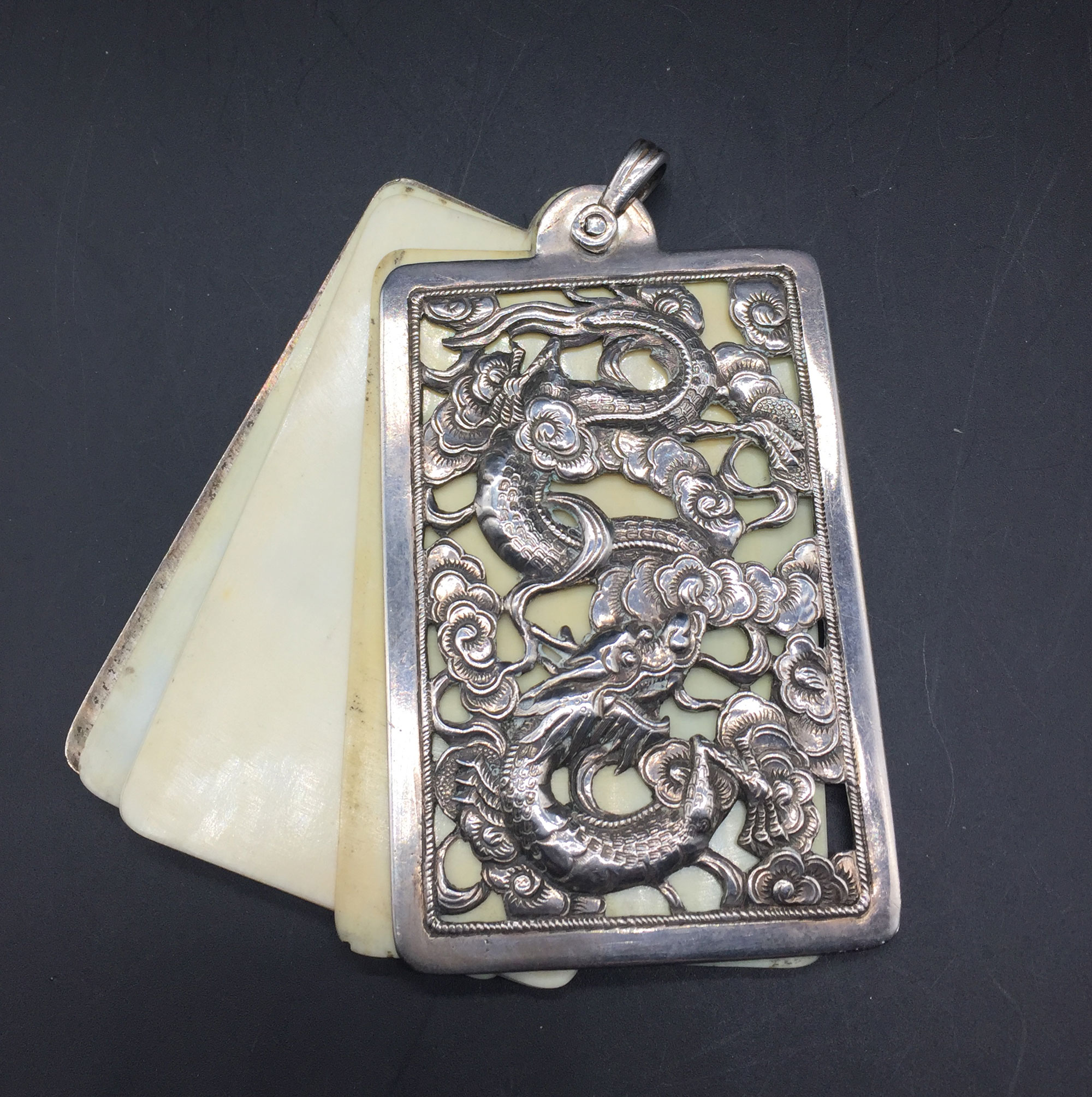 Victorian chatelaine note pad with ivory pages | Barnebys